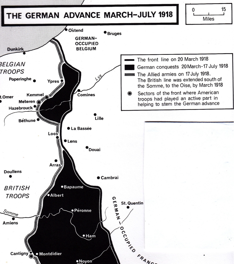 The Western Front: March – November 1918 – Welcome to G J Greenhough's ...